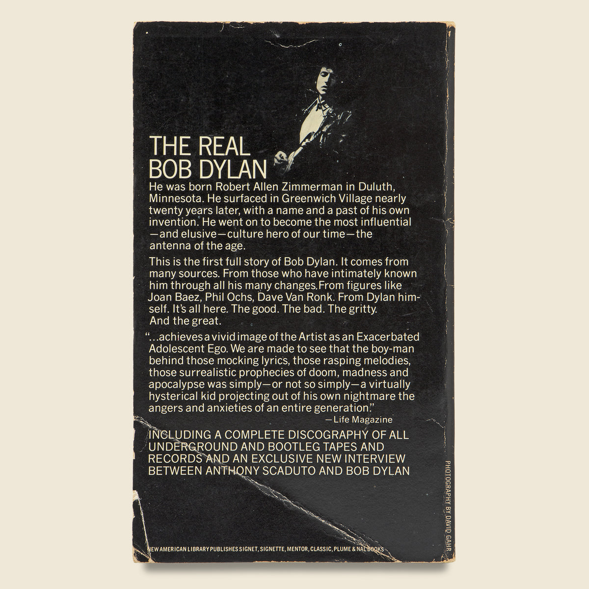 1970s Bob Dylan Biography Book – STAG Provisions