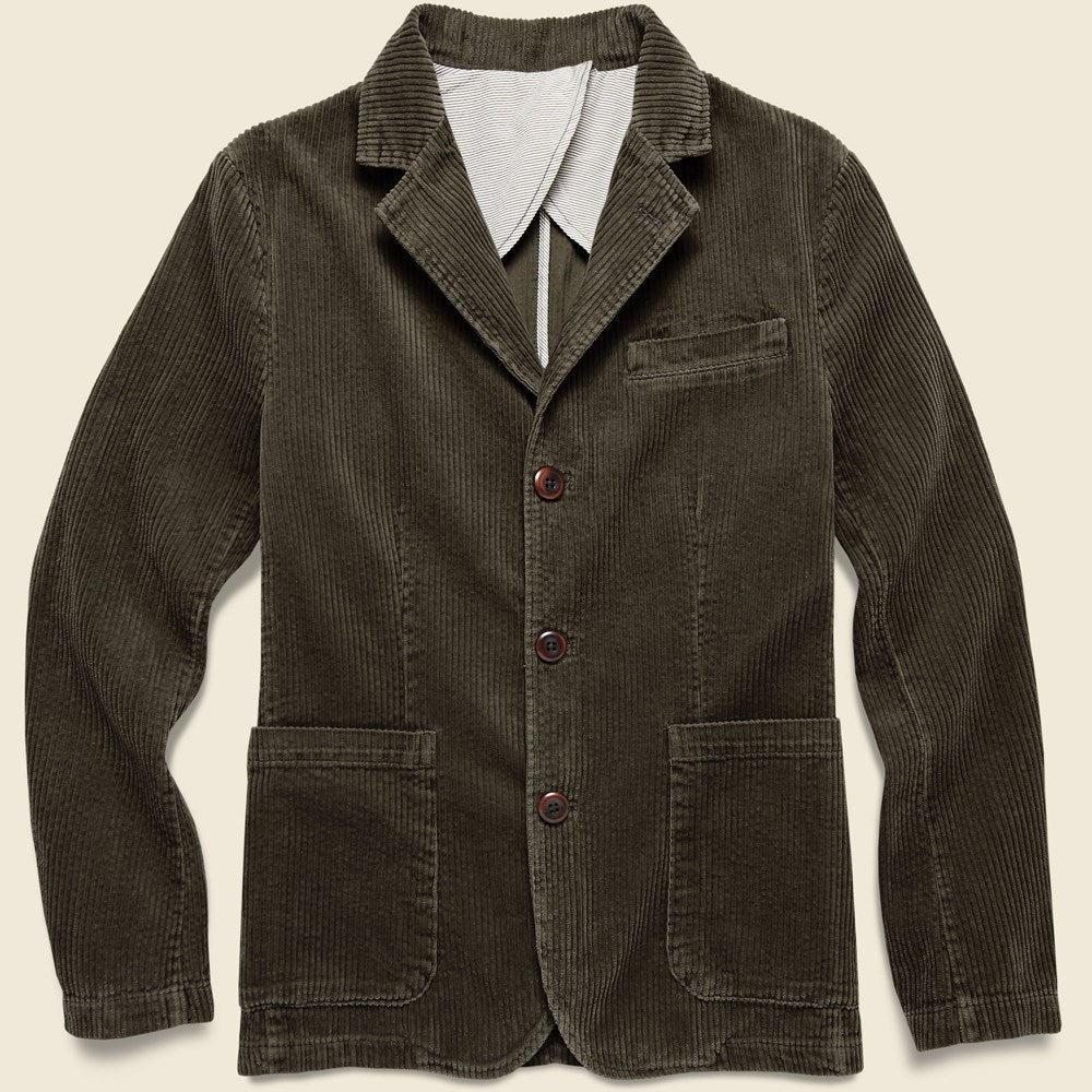 Corduroy Blazer - Chocolate – STAG Provisions