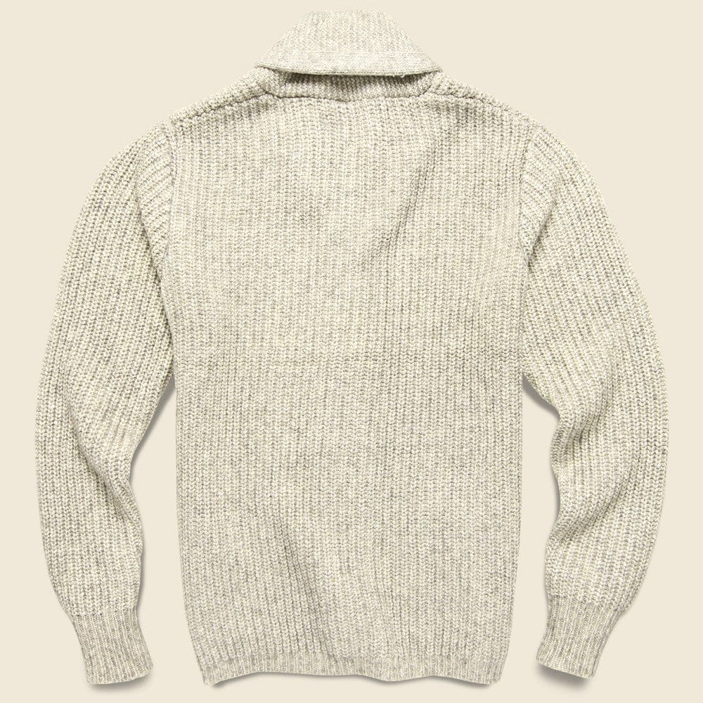 Shawl Collar Cardigan - Limestone – STAG Provisions