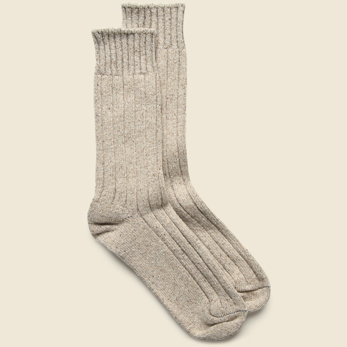 Wool & Silk Boot Sock - Oatmeal – STAG Provisions