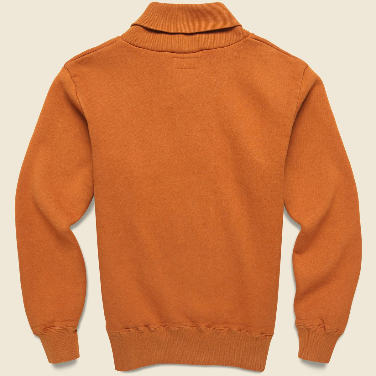 Shawl Collar Sweater - Brick