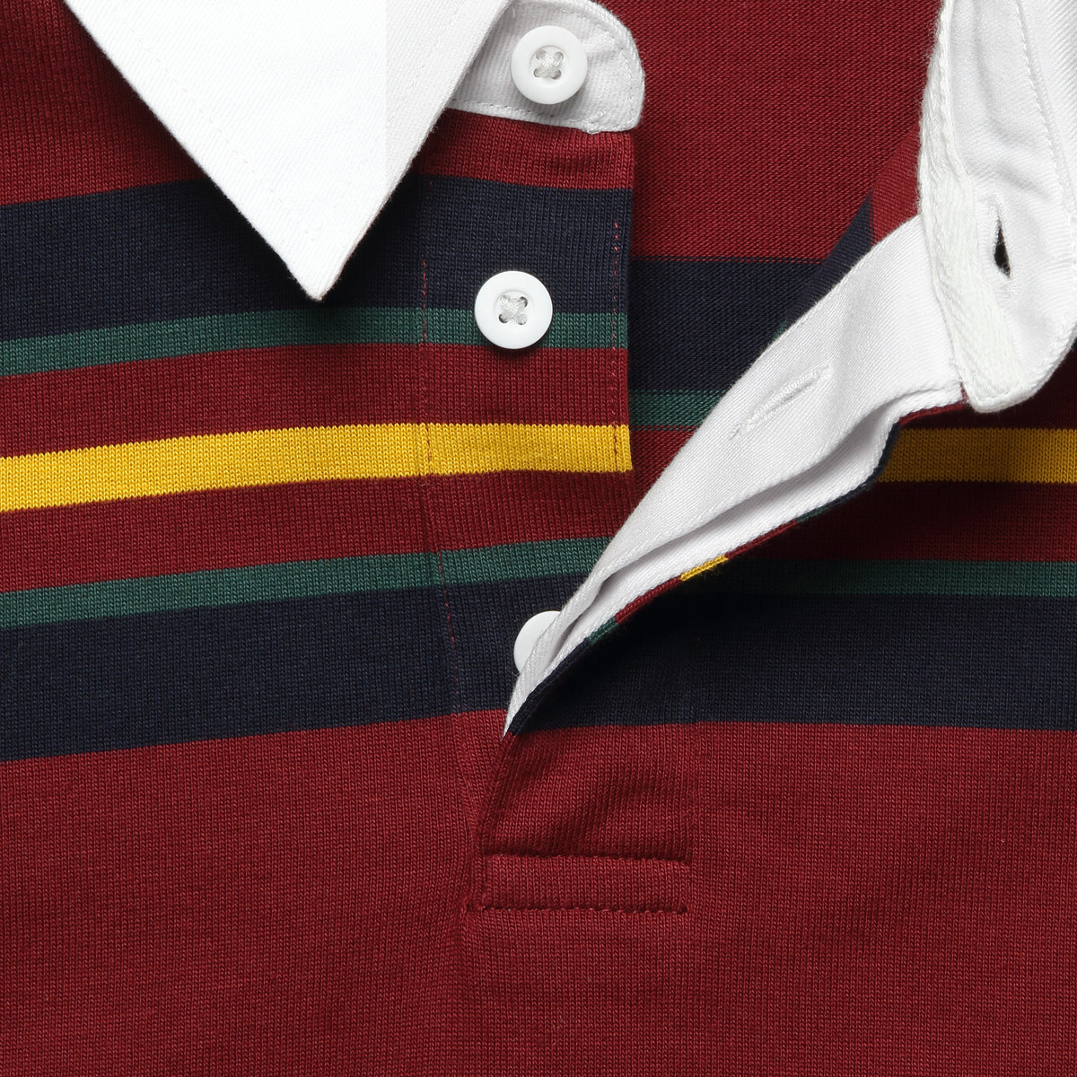 Oregon Rugby Shirt - Starco Stripe/Bordeaux – STAG Provisions