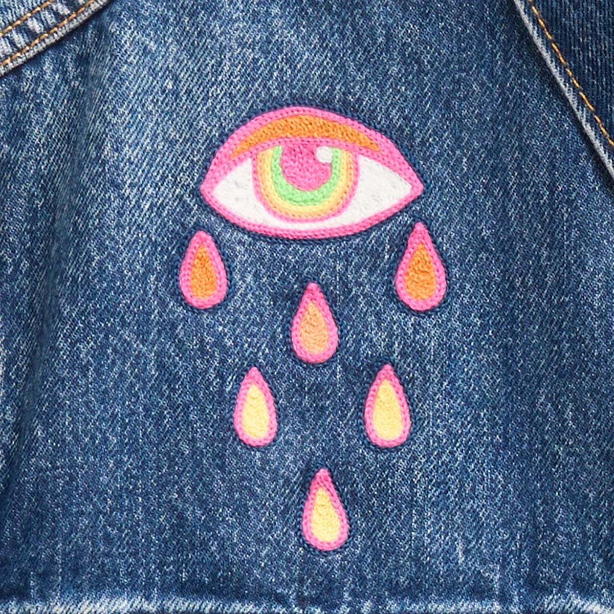 Ft. Lonesome x STAG Crying Eyes Denim Trucker – STAG Provisions