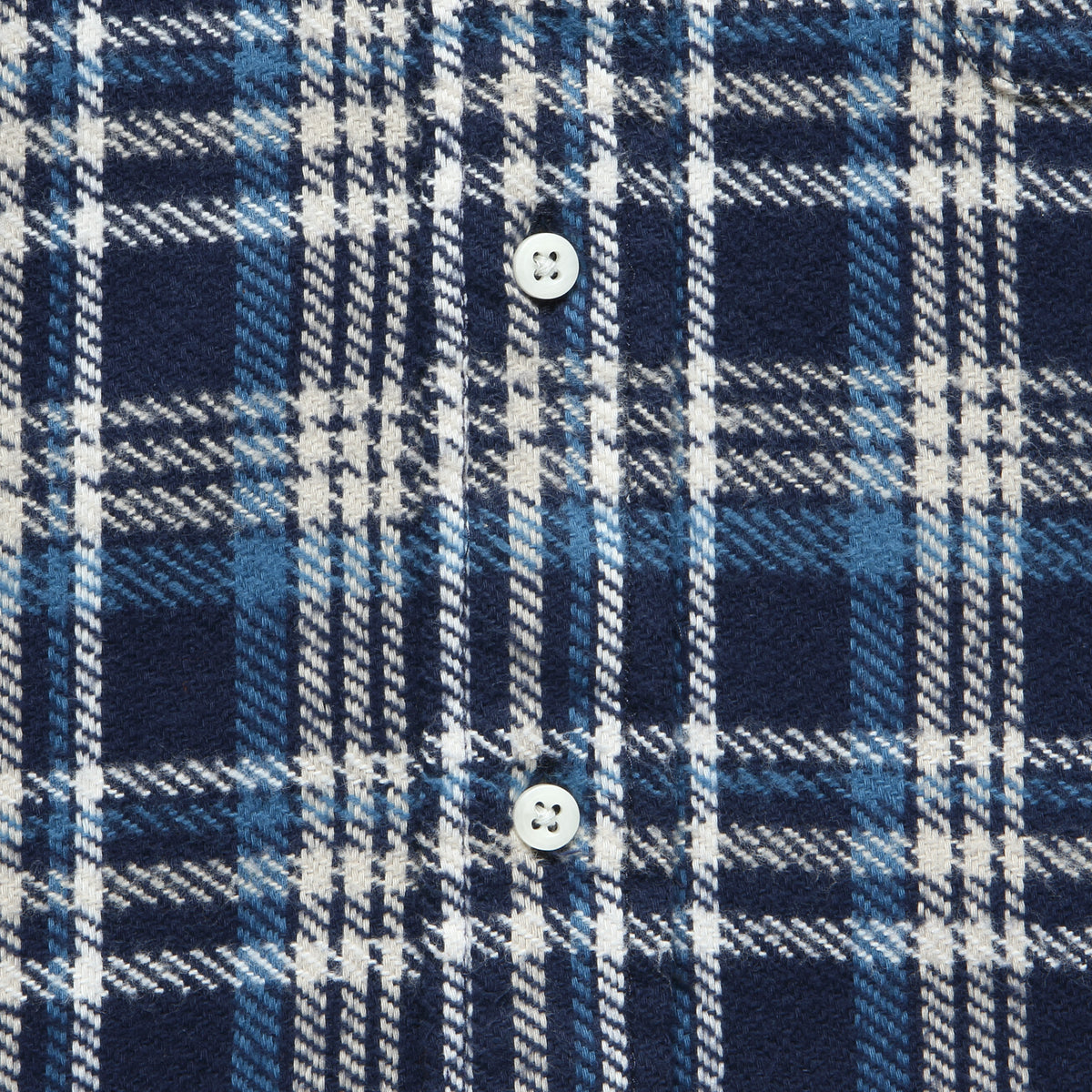 Brushed Triple Yarn Flannel - Navy – STAG Provisions