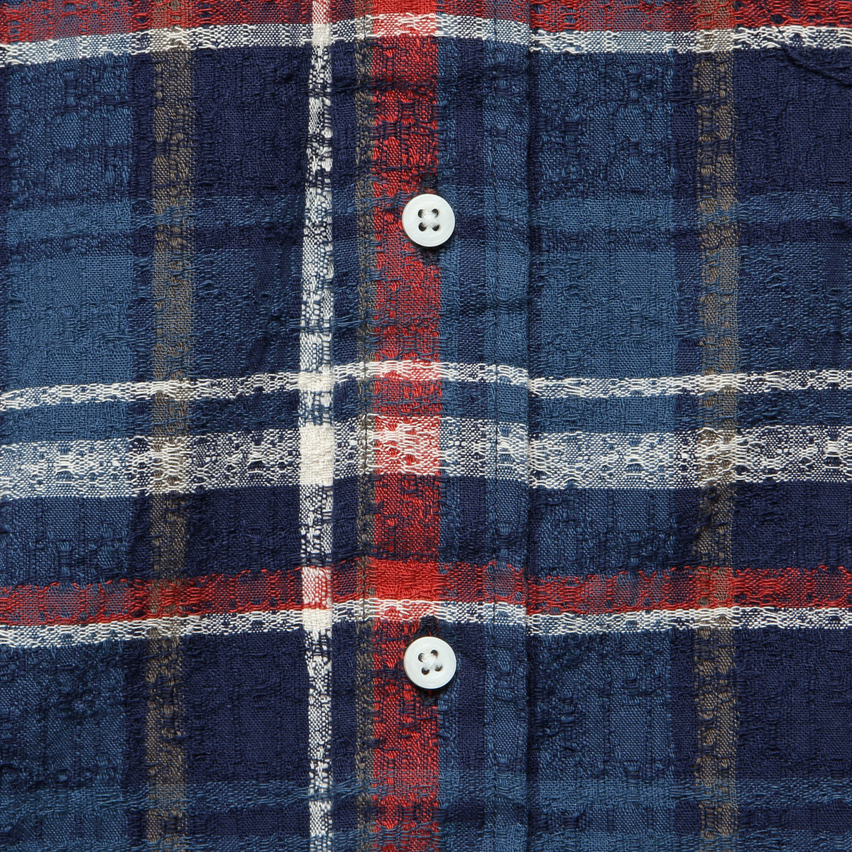 Broken Dobby Check Flannel - Navy – STAG Provisions