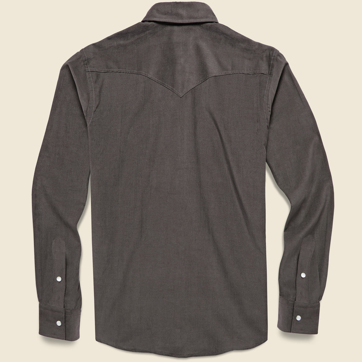 Micro Corduroy Western Shirt - Brown – STAG Provisions