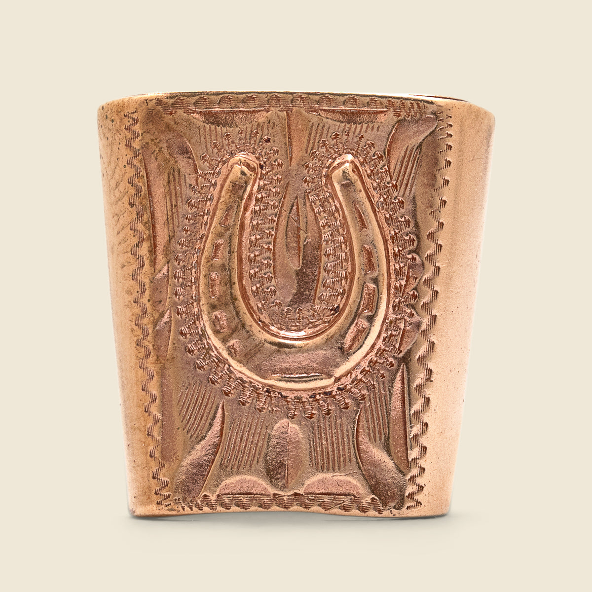 Copper Horseshoe Bandana Slider – STAG Provisions