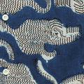 Tiger Block Print Shirt - Blue – STAG Provisions