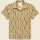 Geo Tile Block Print Shirt - Gold – STAG Provisions