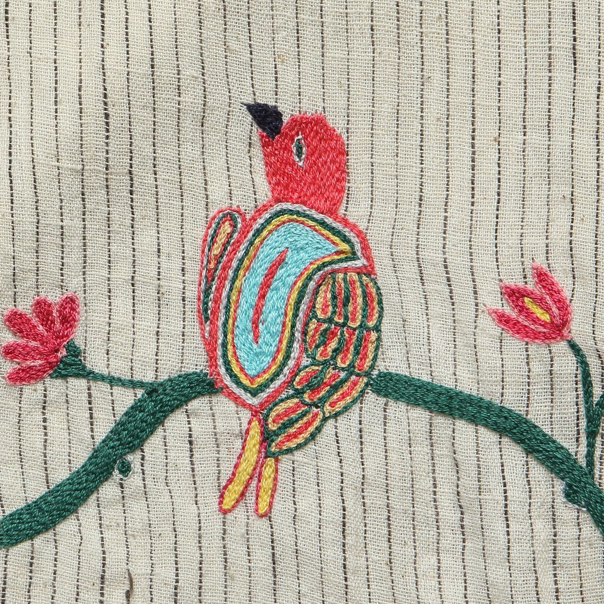Embroidered Bird Shirt - Natural – STAG Provisions