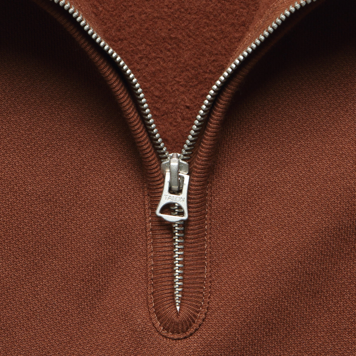 50s Quarter Zip - Brown – STAG Provisions