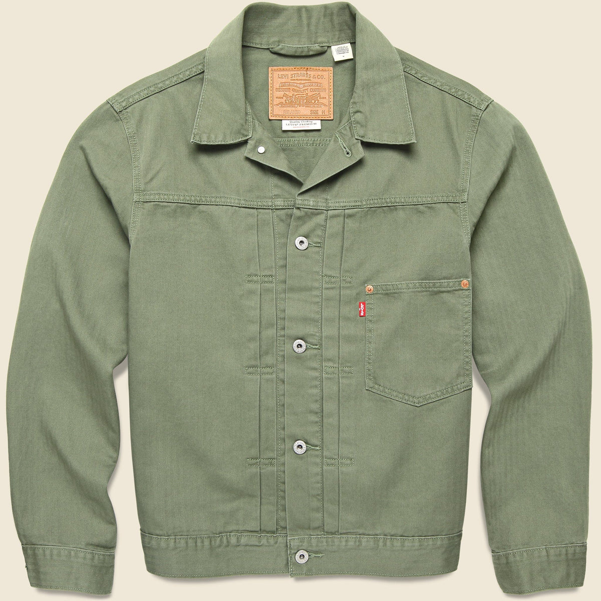 Sunrise Trucker Jacket - Aged Railroad Stripe – STAG Provisions