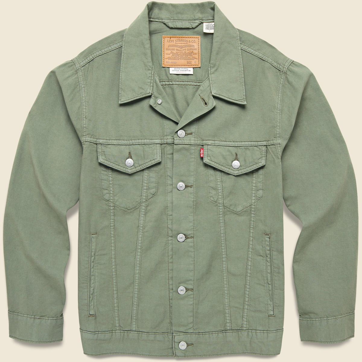 Sunrise Trucker Jacket - Aged Railroad Stripe – STAG Provisions