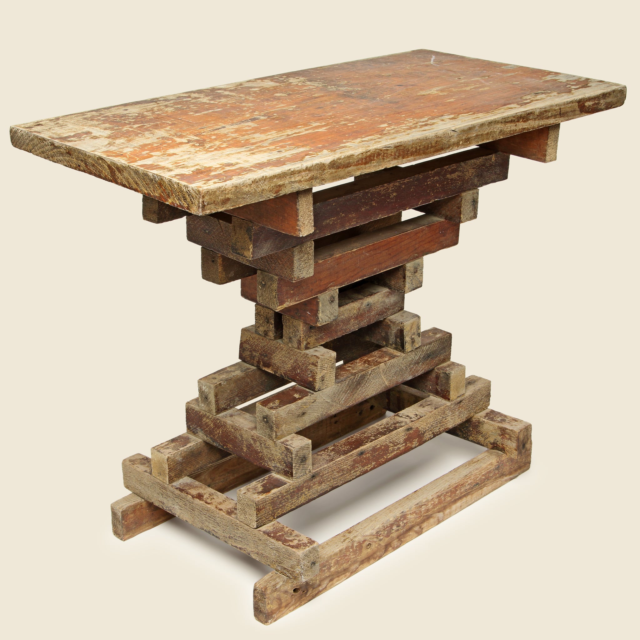 Primitive Folk Art Table – STAG Provisions