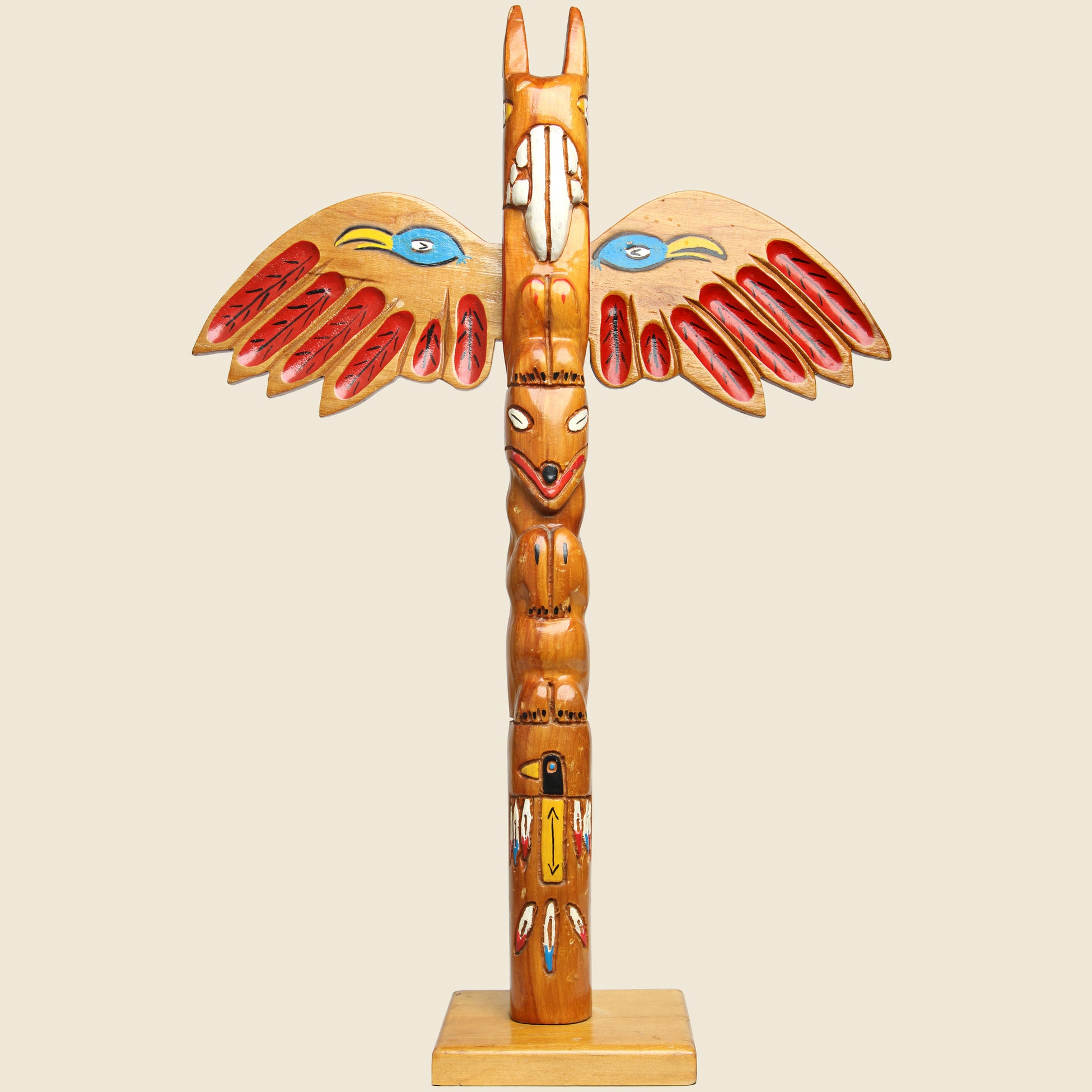 XXL Wooden Totem Pole – STAG Provisions