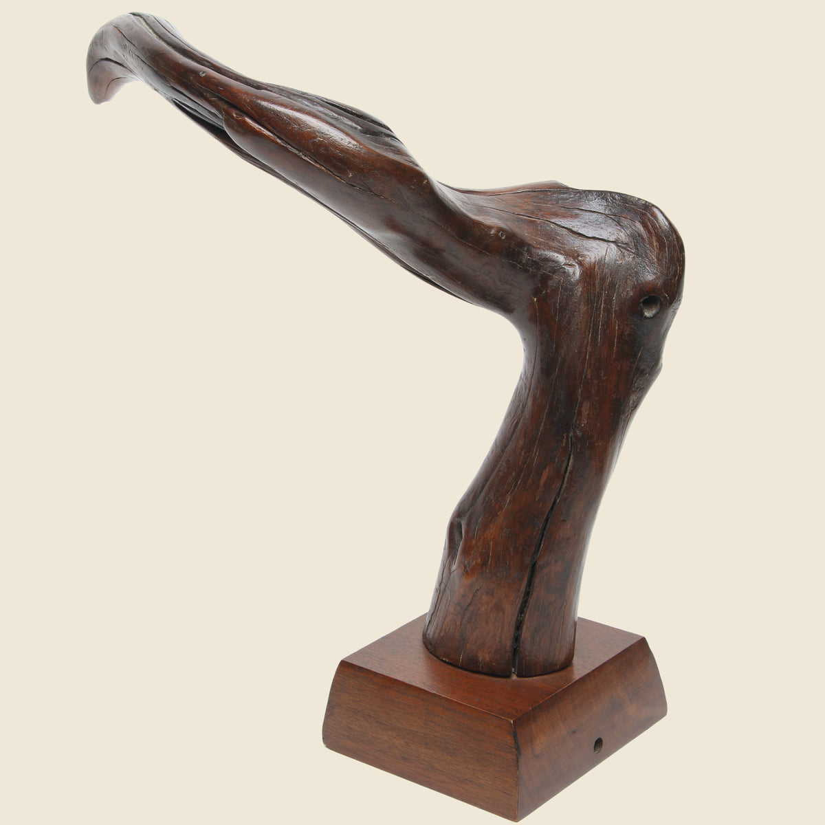 Mid-century Wooden Freeform Sculpture – STAG Provisions