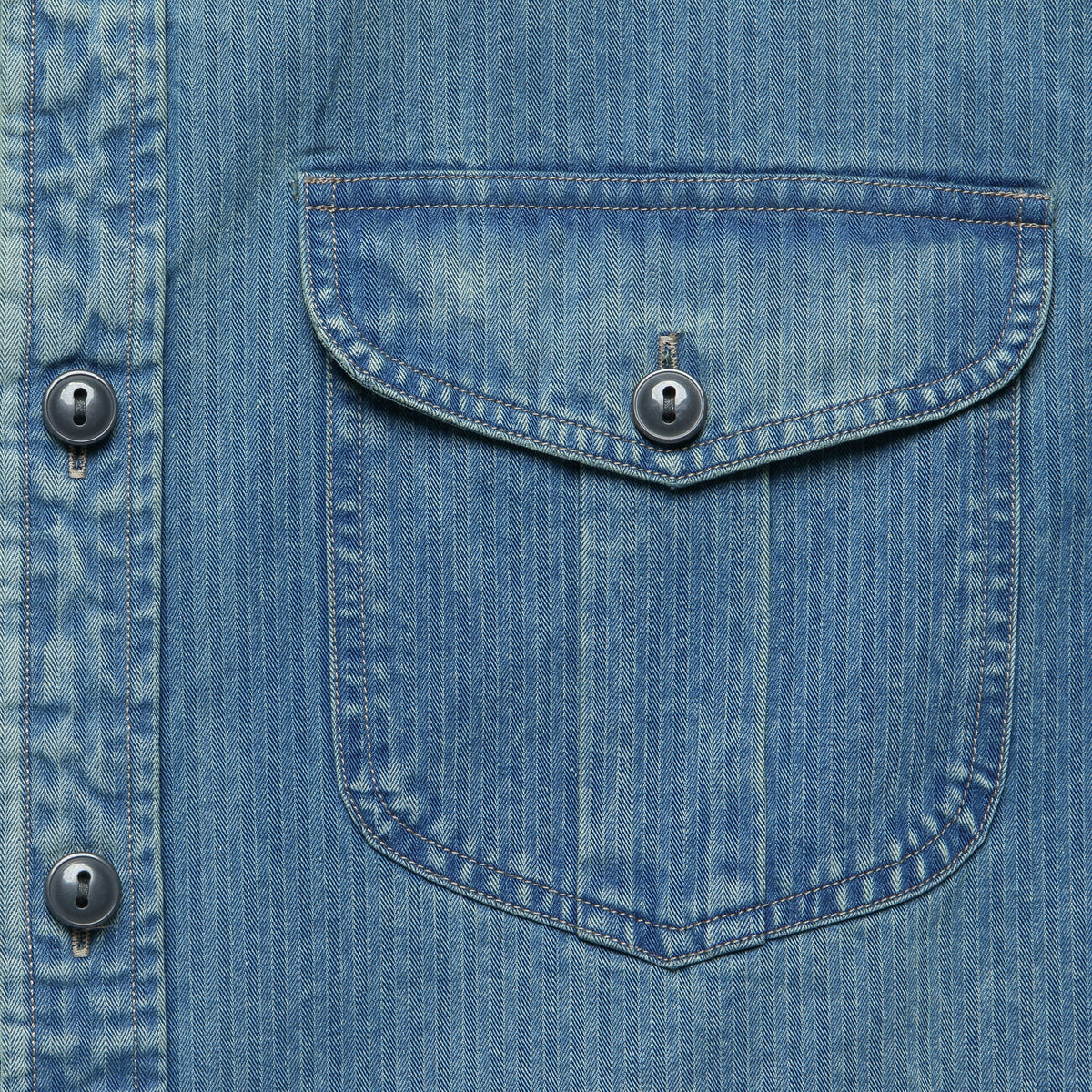 Dockman Workshirt - Faded Indigo – STAG Provisions
