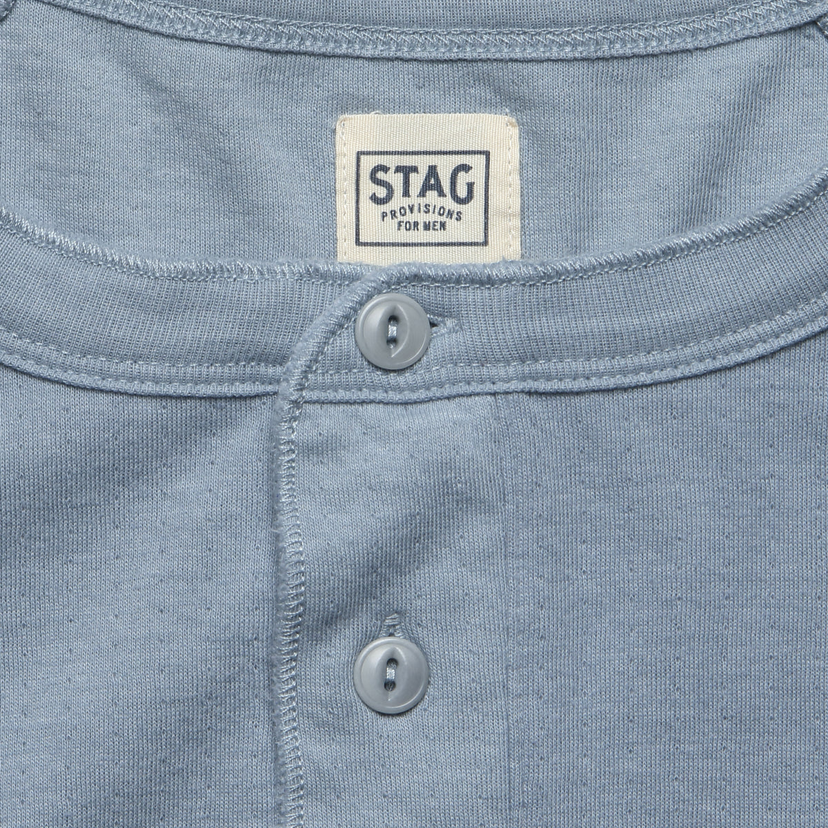 The Regulation Henley - Light Blue Heather – STAG Provisions