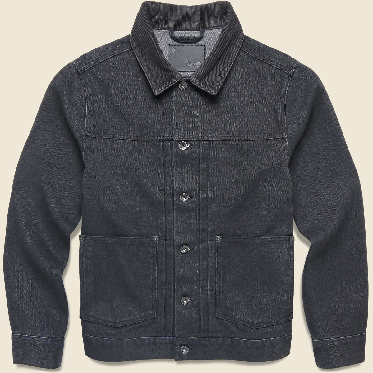 Ryder Jacket - Coal Chipped Canvas – STAG Provisions