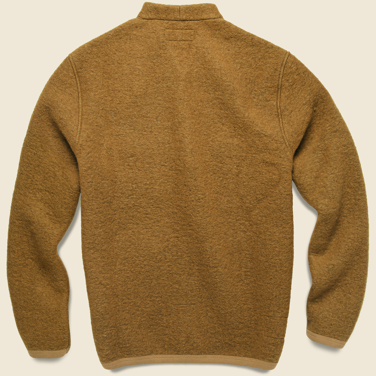 Wool Fleece Cardigan - Mustard – STAG Provisions