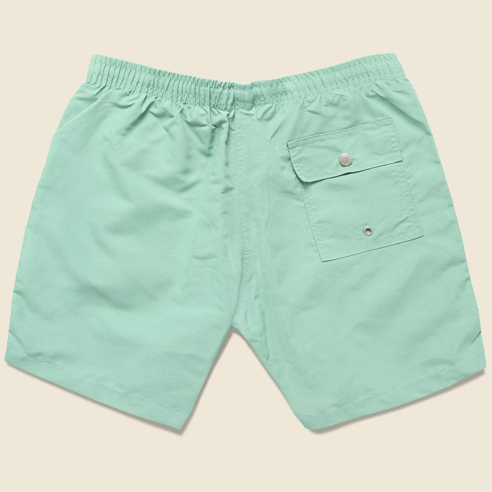 Solid Swim Trunk - Sea Foam – STAG Provisions