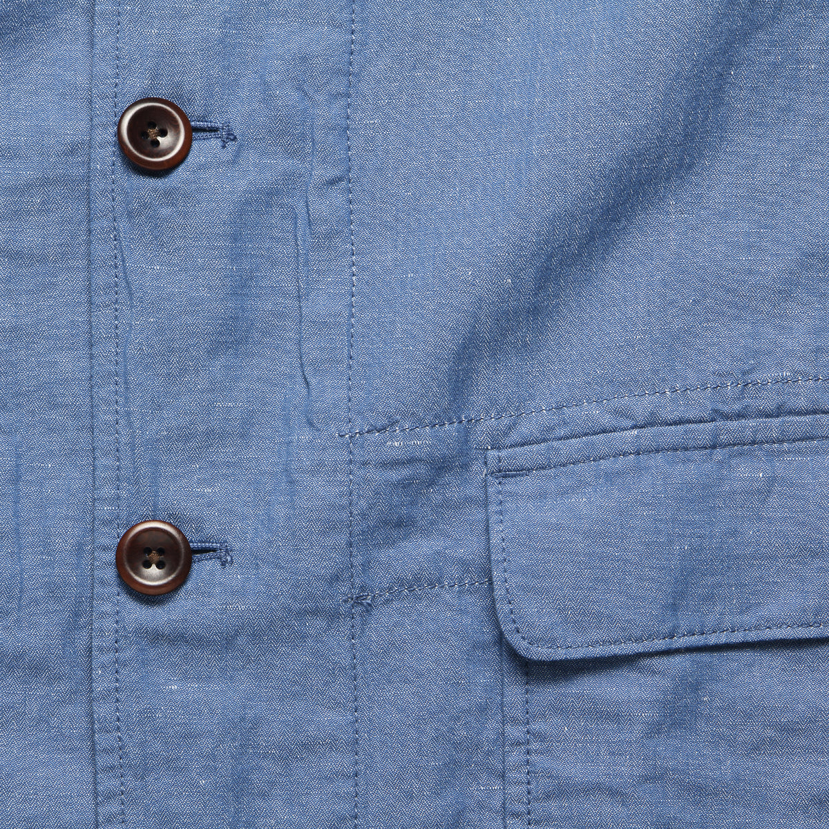 Mini Herringbone Sack Jacket - Light Blue – STAG Provisions