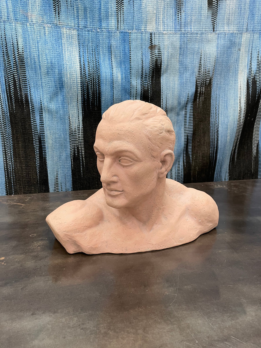 B1 - Clay Bust Statue