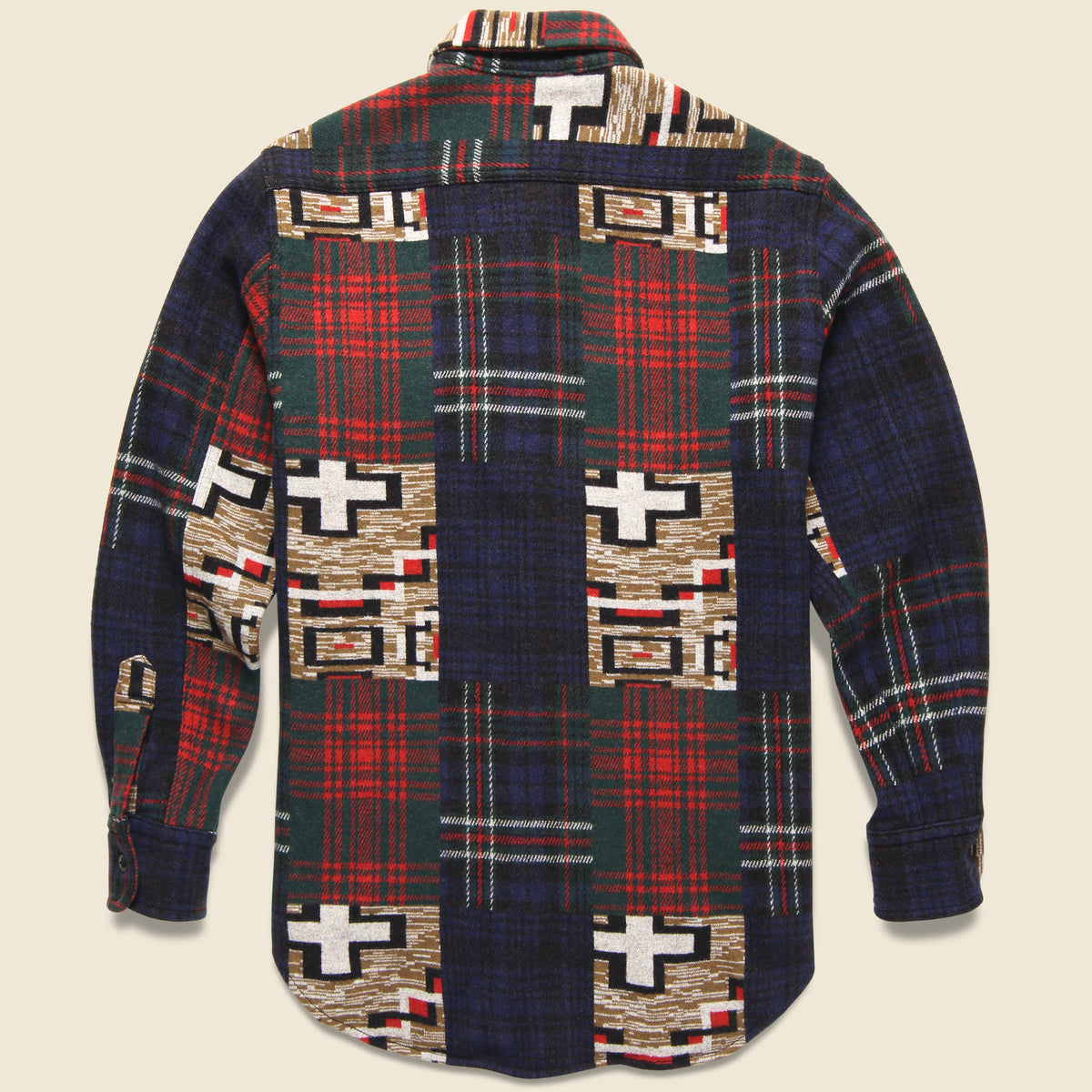 Guide Shirt - Patchwork JQ Check – STAG Provisions