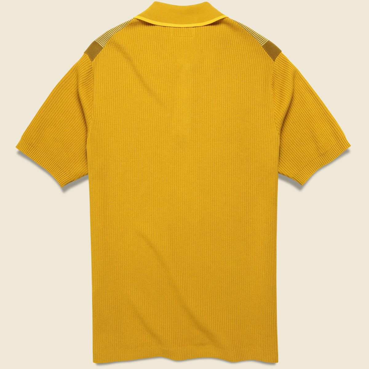 Knit Polo - Mustard Stripe – STAG Provisions