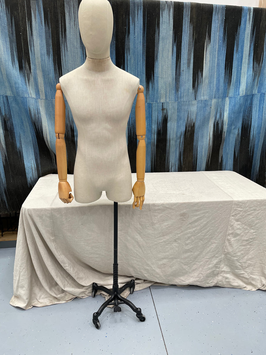 B77 - Fabric Mannequin with Rolling Base – STAG Provisions
