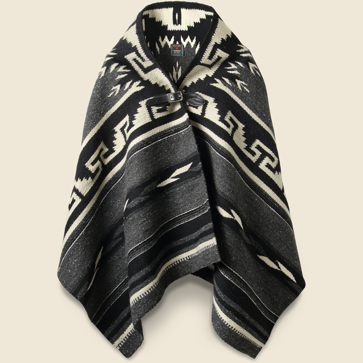 Merino Wool Blanket Poncho - Ruana Greca – STAG Provisions