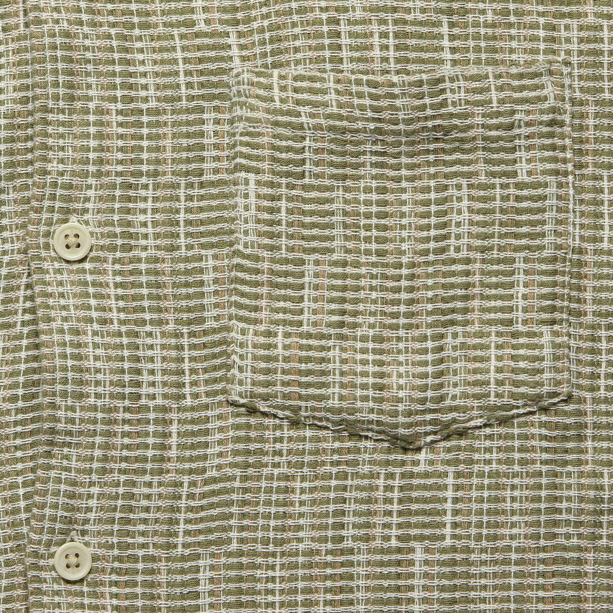 Rainbow Weave Camp Shirt - Army – STAG Provisions