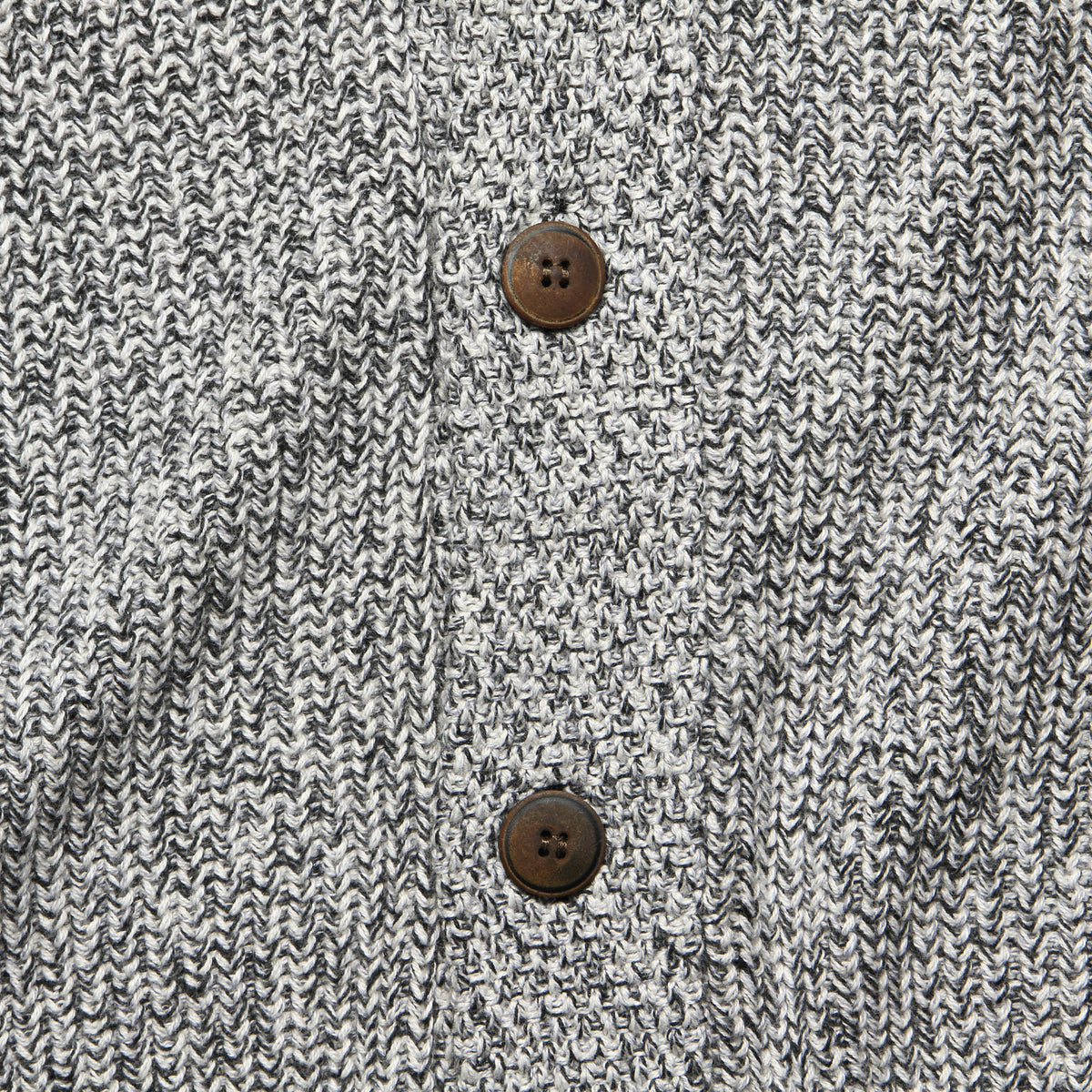 Marled Cotton Cardigan - Light Grey – STAG Provisions
