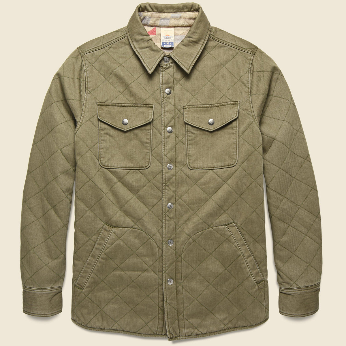 Yellowtail Reversible Bondi Jacket - Olive/Bighorn Sand