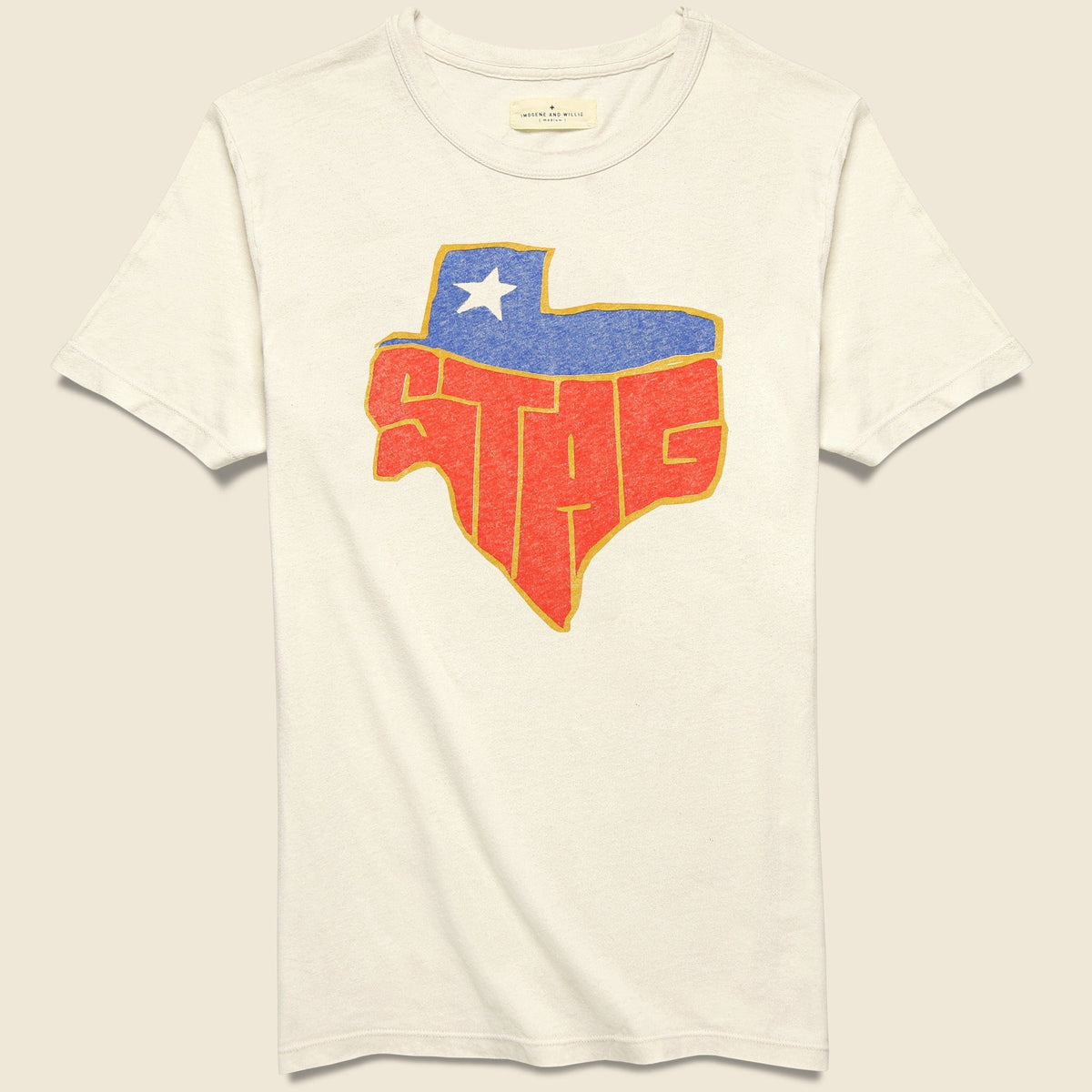 STAG Texas Tee - Vintage White – STAG Provisions