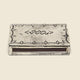 Small Stamped Silver Matchbox Cover – STAG Provisions
