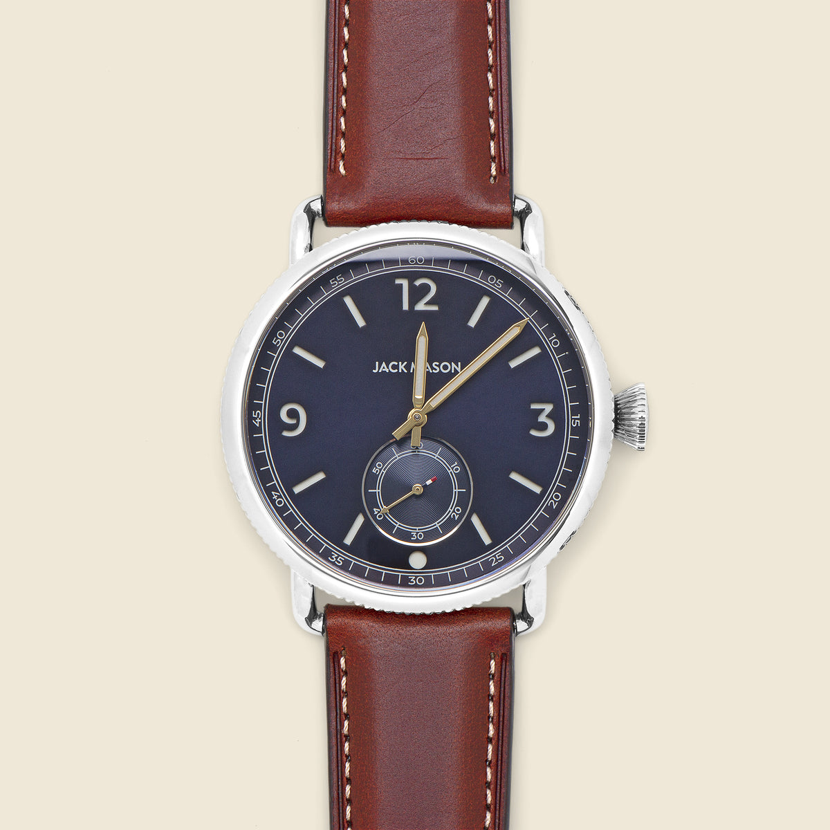 Avigator Multi-Scale Chronograph Aviation Watch 45MM - Navy/Tan – STAG ...