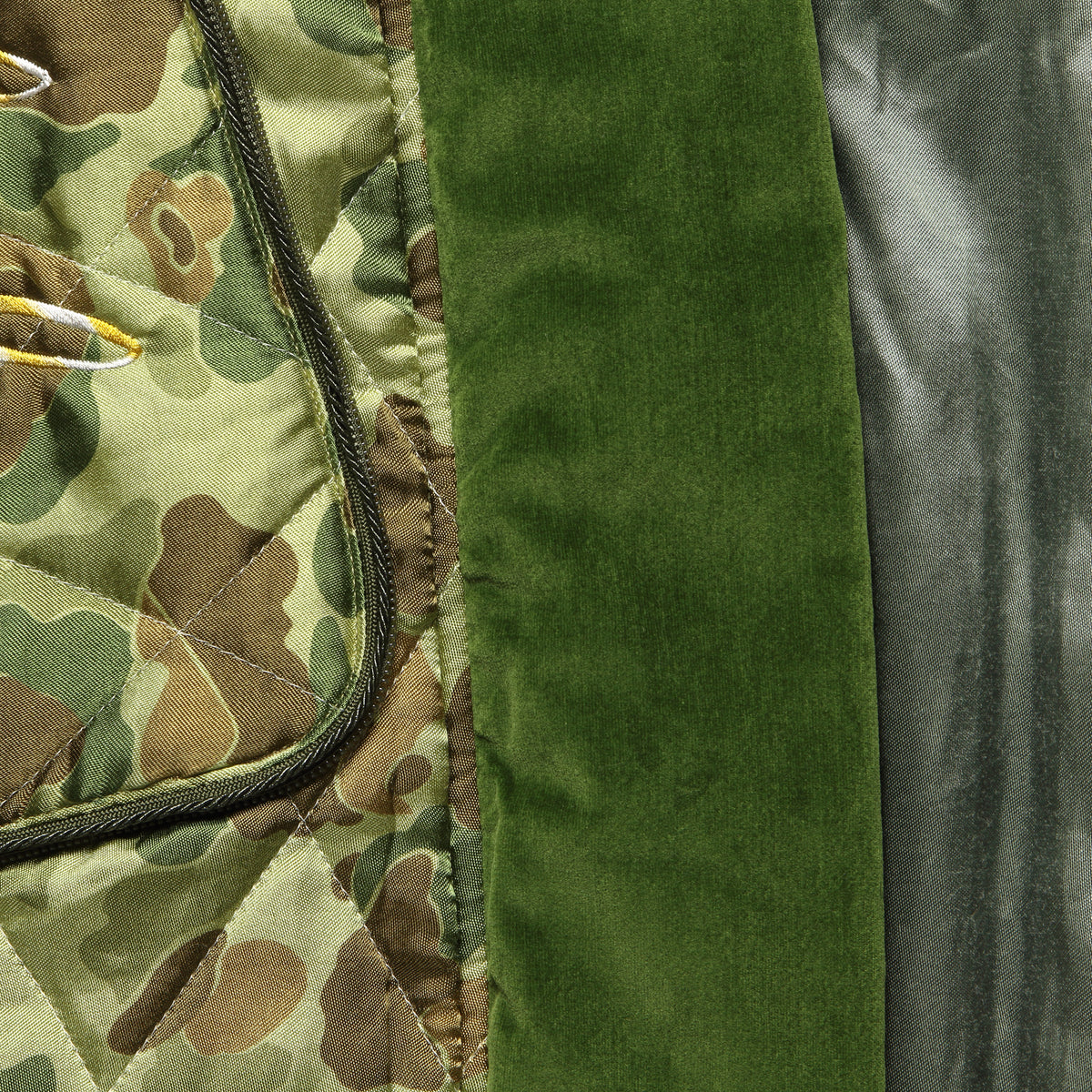 Quilted CAMO KESA SHAM Bomber Jacket - Beautiful Vietnam