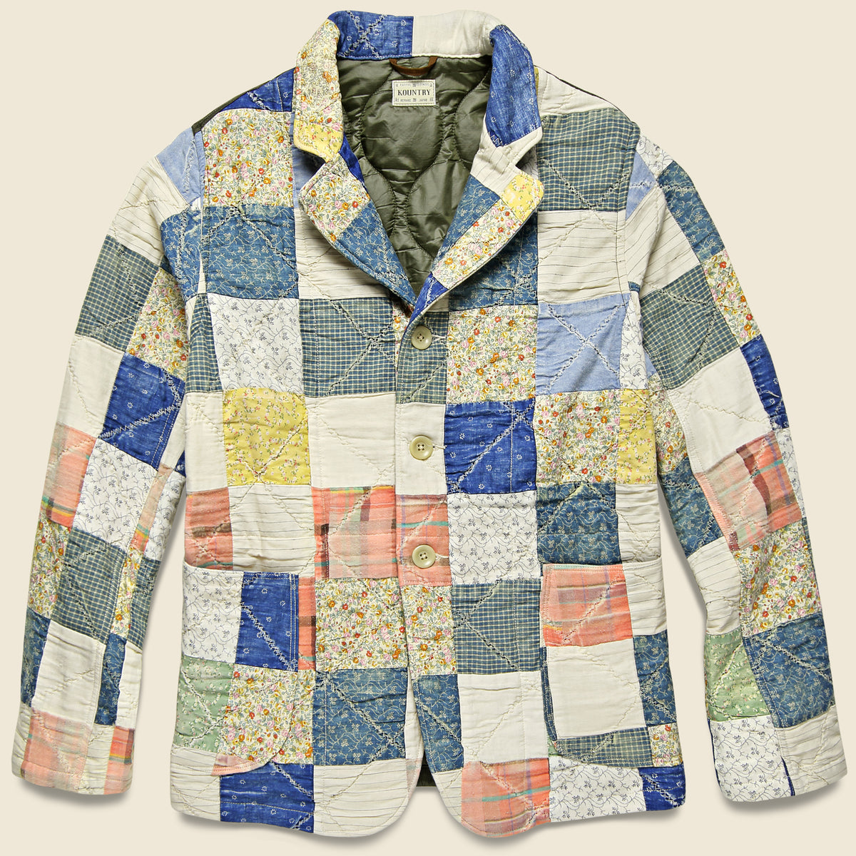 American Quilt Hospital Jacket - Ecru – STAG Provisions
