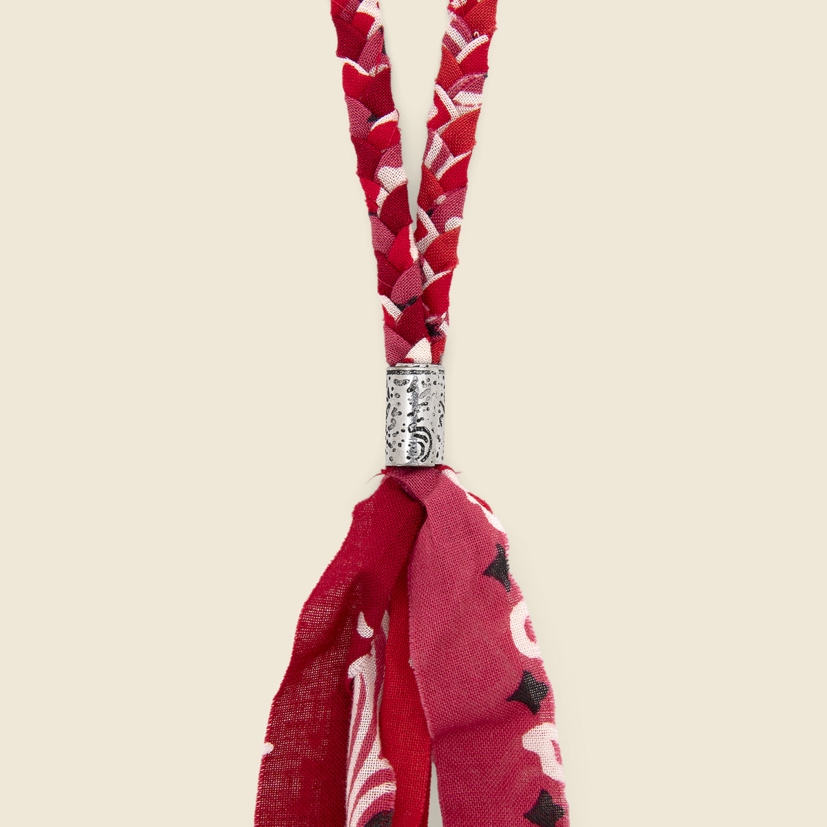 Bandana Fringe Necklace - Red – STAG Provisions