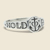 Hold Fast Anchor Ring - Sterling Silver – STAG Provisions