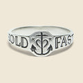 Hold Fast Anchor Ring - Sterling Silver – STAG Provisions