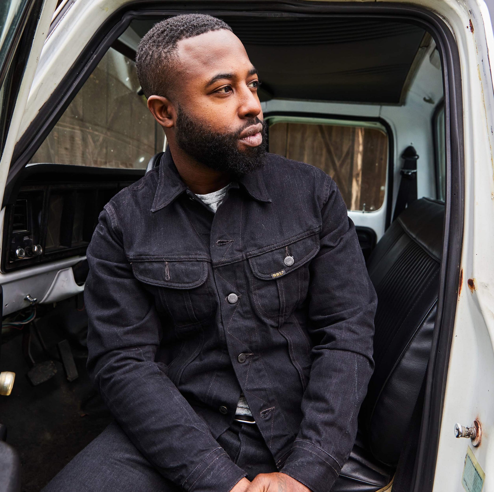 Lot 271 Trucker Jacket - Worn In Black – STAG Provisions