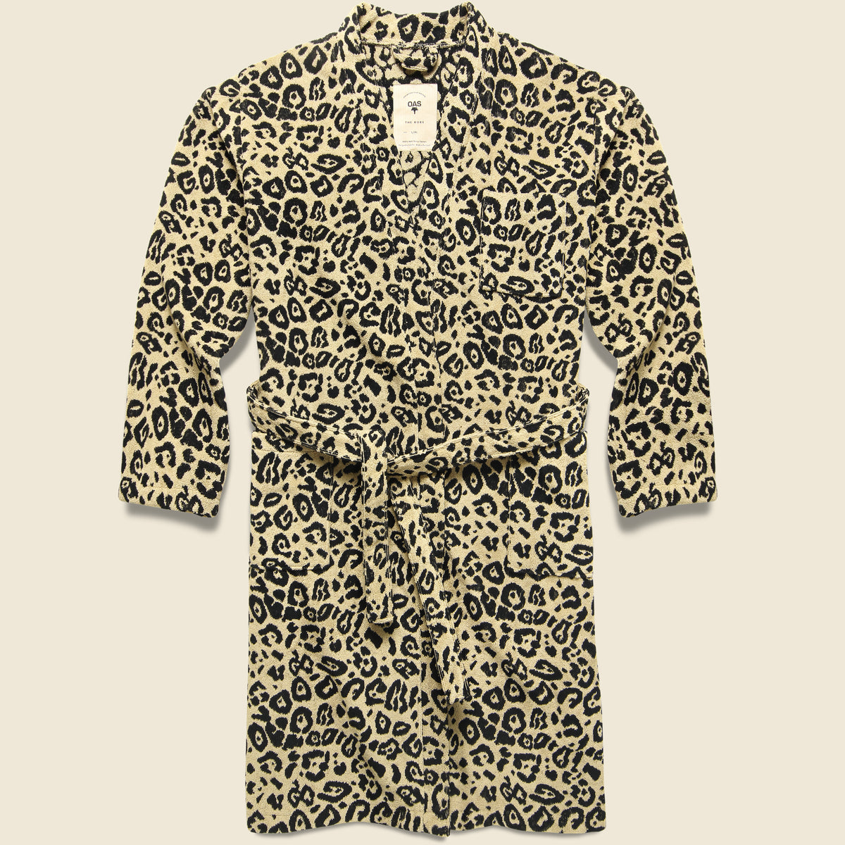Leo Terry Robe - Tan/Black – STAG Provisions