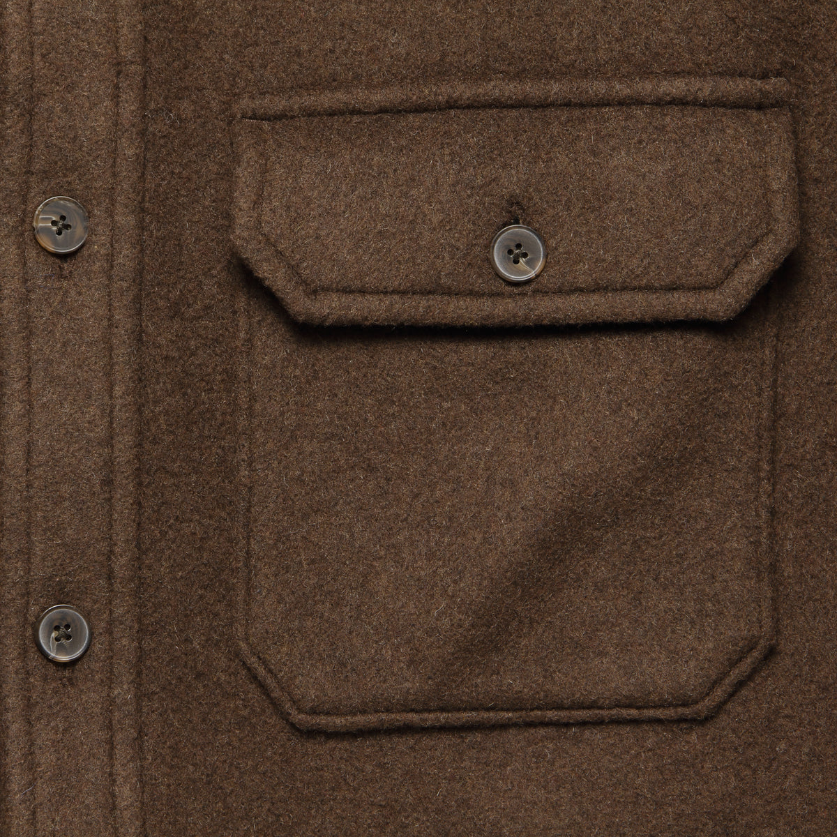 Draper Wool Shirt Jacket - Bark – STAG Provisions