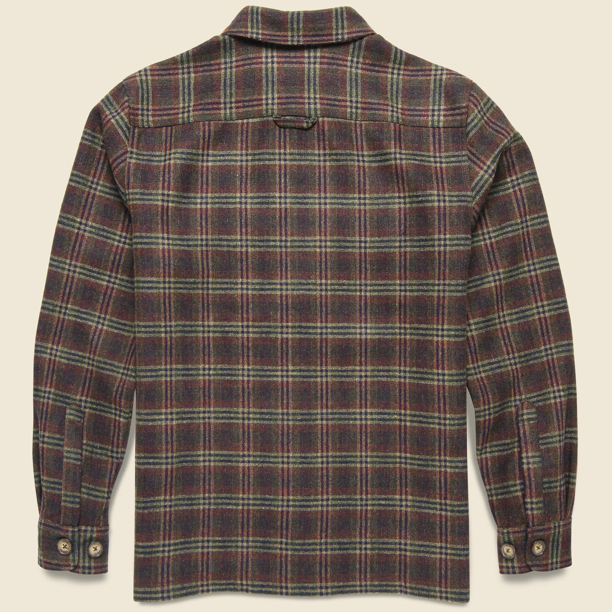 River Wool Overshirt - Brown – STAG Provisions