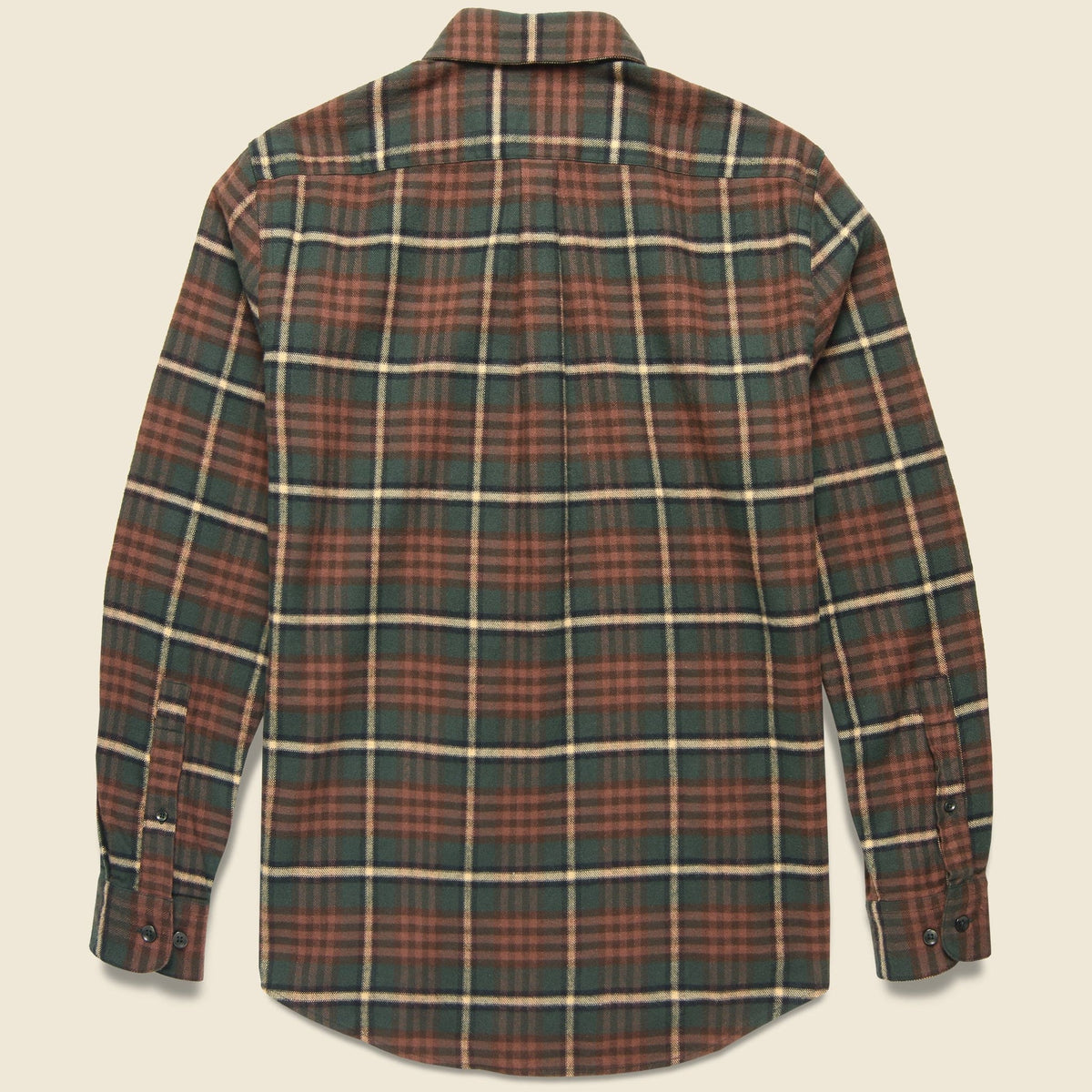 Smog Shirt - Brown/Green – STAG Provisions