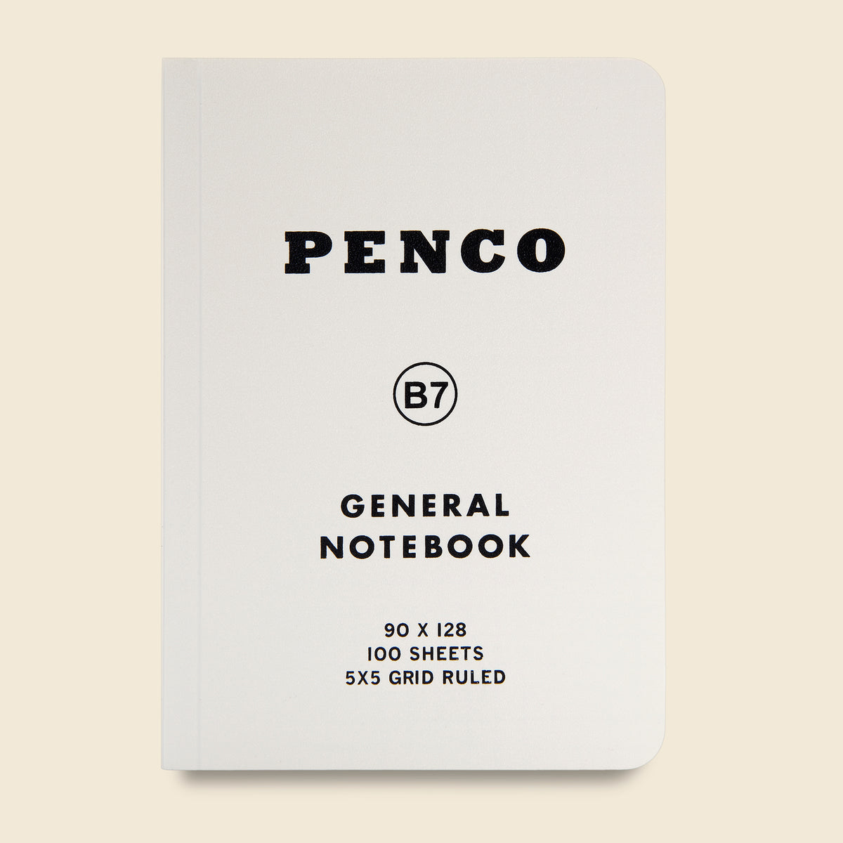 B7 Notebook - White – STAG Provisions