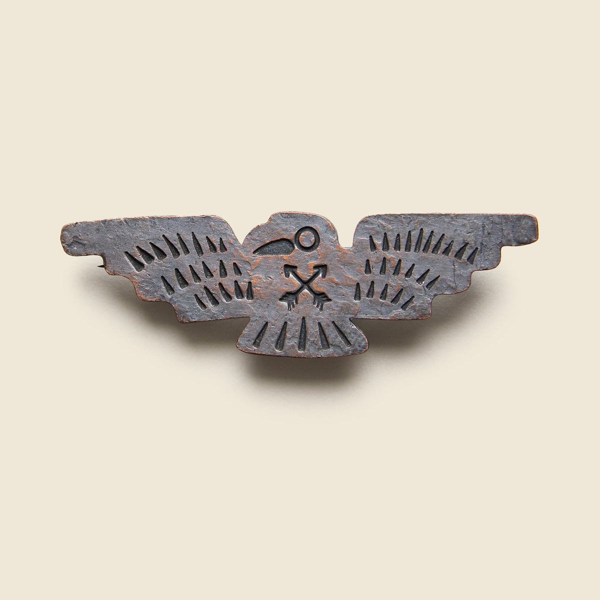 Thunderbird Pin - Copper