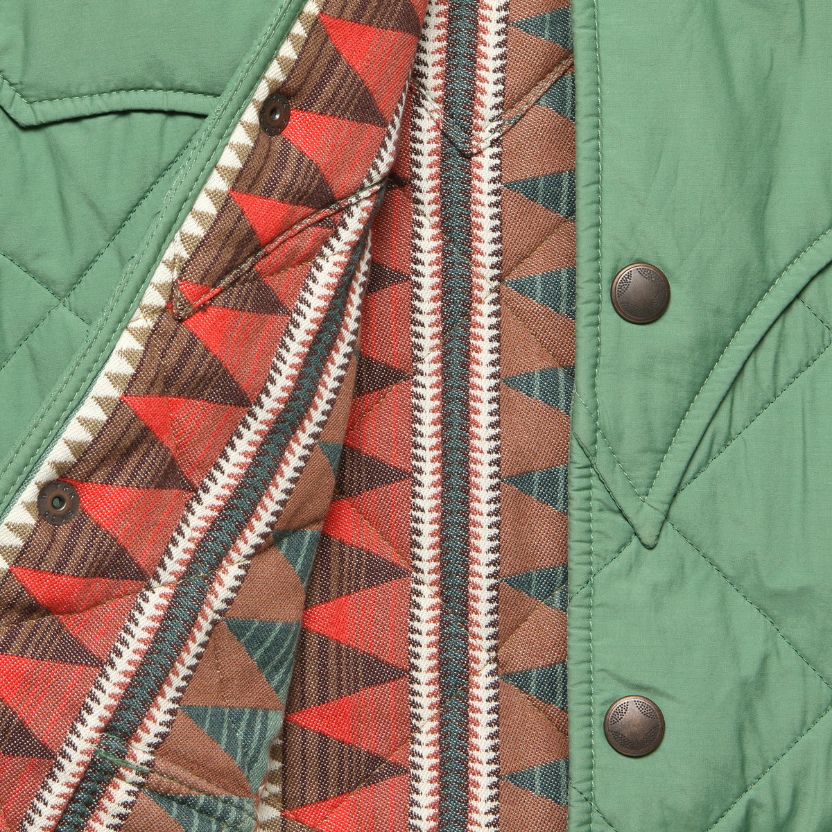 Helston Quilted Jacket - Vintage Turquoise